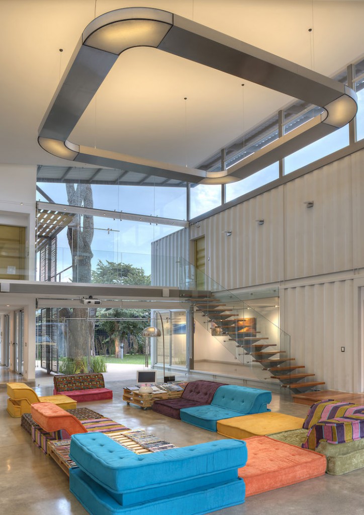 Turning Shipping Containers Into A Tropical Retreat