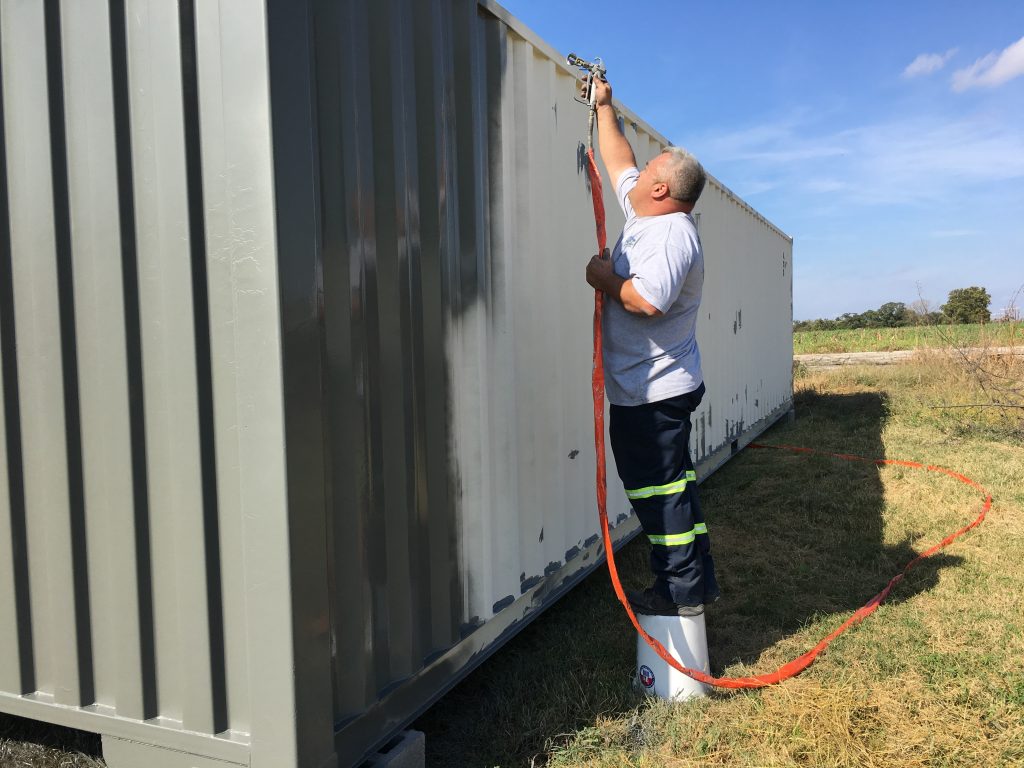How To Treat And Repaint A Rusty Shipping Container Get A Shipping